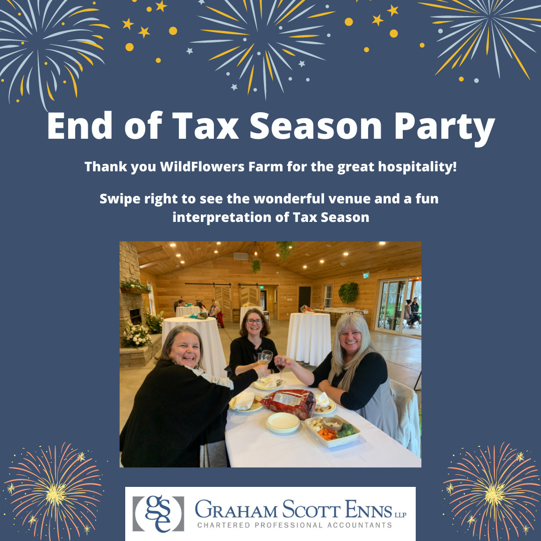 Tax Party 2022 | Graham Scott Enns LLP